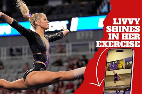 Olivia Dunne Shines In Her Gymnastics Workout As Her Teammates Cheer