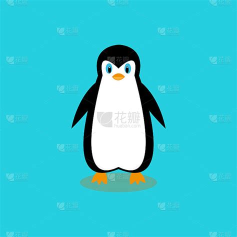 北极卡通企鹅