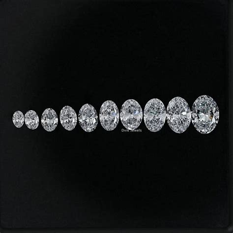 Loose Oval Cut Lab Grown Diamonds Igigia Certified Dvik Jewels
