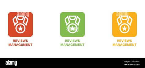 Review Management Icon Stock Vector Image And Art Alamy