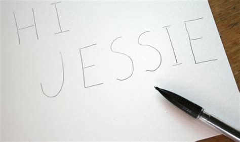 How To Draw Block Letters Two Easy Methods