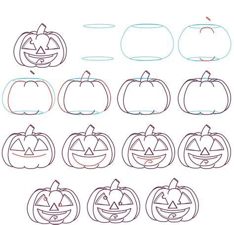 Хеллоуин Срисовки Легкие Пошаговые 800 Рисунков Рисунки Для Начинающих Карандашом Простые Идеи