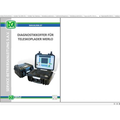 Merlo Telehandler General Informations