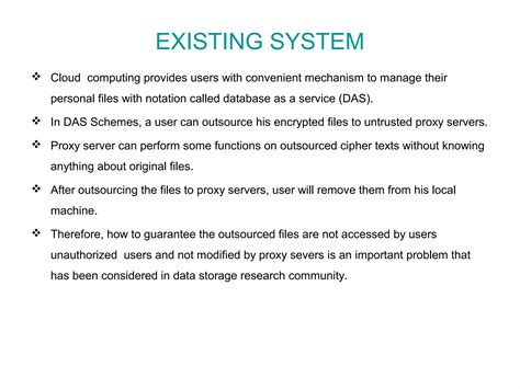 Identity Based Secure Distributed Data Storage Schemes Ppt
