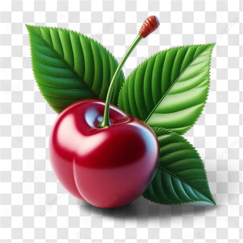 클립아트 스타일로 아름답게 배열된 녹색 잎과 작은 열매가 있는 생동감 넘치는 체리 두 개 녹색 잎과 작은 열매가 있는 생기 넘치는 체리 두 개 클립 아트로 아름답게 배열