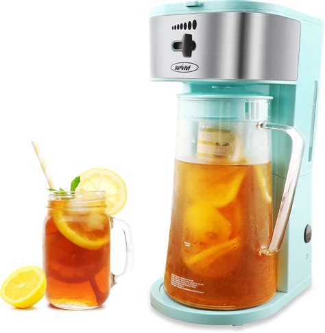Sunvivi Iced Tea Maker With 3 Quart Glass Pitcher India Ubuy