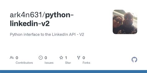 GitHub Ark N Python Linkedin V Python Interface To The LinkedIn API V