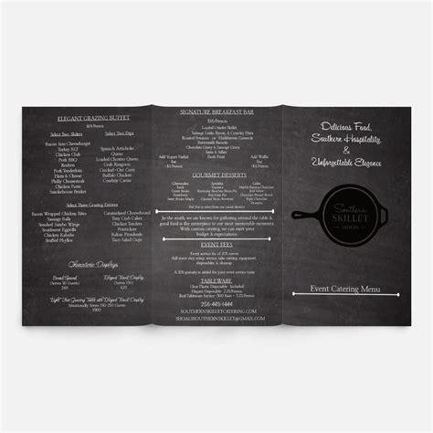 Event Catering Menus Southern Skillet Catering