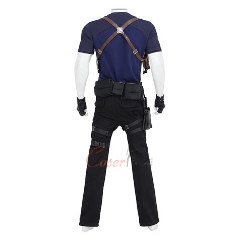 Leon Costume Resident Evil 4 Remake Cosplay Fashion