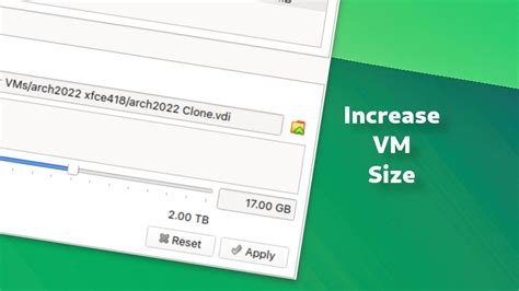 How To Increase Virtual Machine Size In Virtualbox
