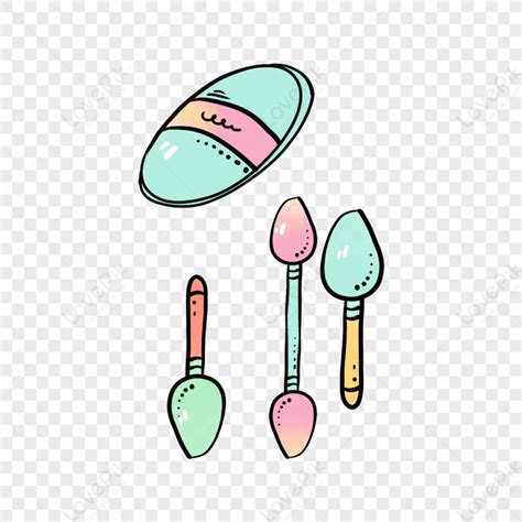 손으로 그린 여성 화장품 일러스트 요소 삽화 소재 손잡다 Png 일러스트 무료 다운로드 Lovepik