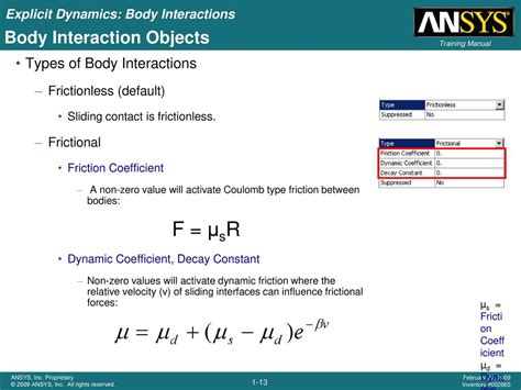 Chapter 7 Explicit Dynamics Body Interactions Ppt Download