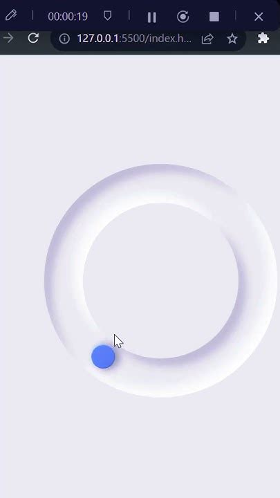 Neumorphism Loading Spinner In Html And Css Youtube
