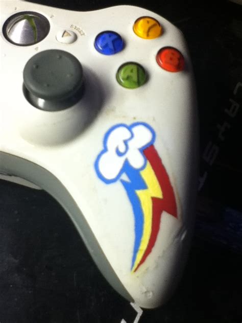 Rainbow Dash Cutie Mark Controller By Midnightfox1 On Deviantart