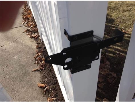 Buy Vinyl Gate Latch Black For Vinyl Wood Pvc Etc Fencing Fence