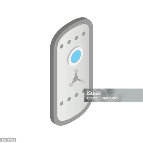 철 배 문 아이콘 등각 투영 3 차원 스타일 0명에 대한 스톡 벡터 아트 및 기타 이미지 0명 3차원 형태 강 Istock