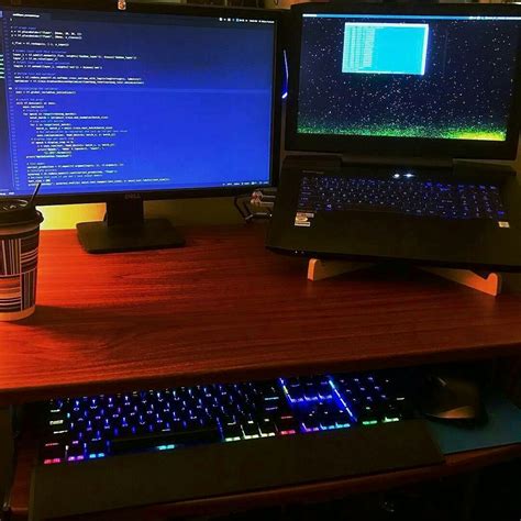 Workplace Coding Notebook Macbook Css Php Java Website Code Coffee Setup