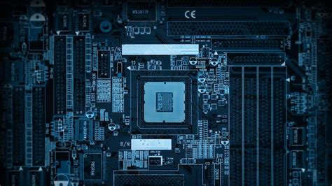 Premium Photo Macro Shot Of Electronic Circuit Board Background