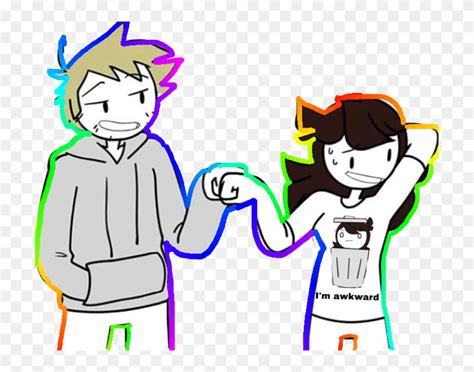 Jaiden Animations And James Clipart 5711779 Pinclipart