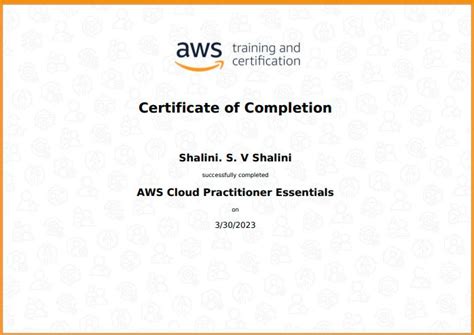 Shalini S V On Linkedin Cloudtechnology Security Cloud Aws Essentials Amazon
