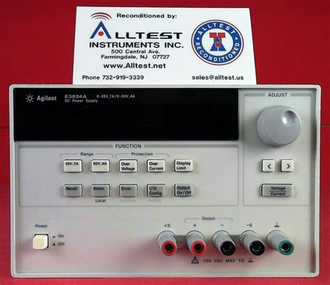 E3634A Agilent Keysight Alltest Instruments