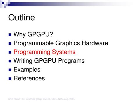 Ppt Gpgpu Programming Powerpoint Presentation Free Download Id537080