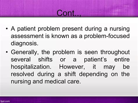 Types Of Nanda I Nursing Diagnosis Ppt