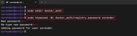 Docker Registry Authentication