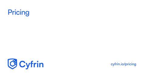 Cyfrin Smart Contract Security Audits Pricing