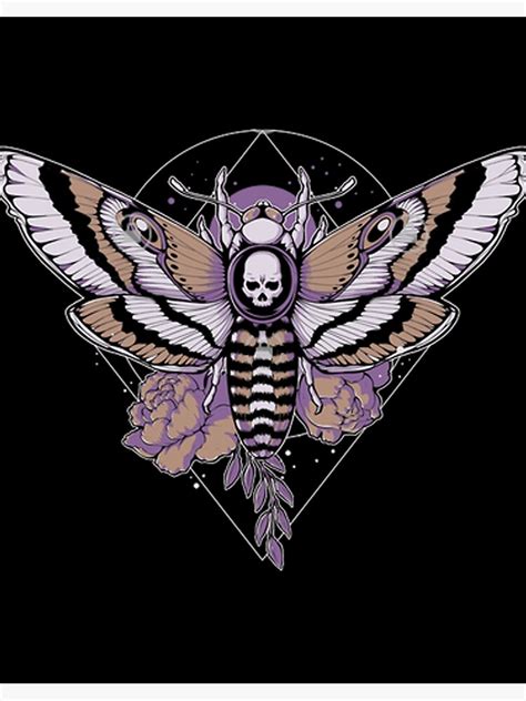Death Moth Art Board Print For Sale By Westge729 Redbubble