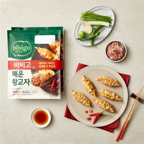 비비고 매운왕교자 385gx2번들 상품상세 Cj더마켓 Cj제일제당 공식몰