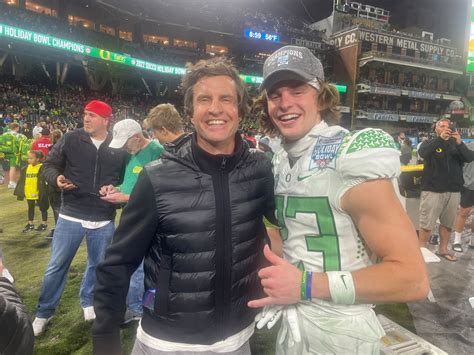 Bill Oram Chase Cotas Winning Touchdown In Holiday Bowl A Storybook
