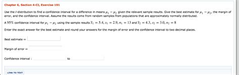 Solved Chapter 6 Section 4 Ci Exercise 191 Difference In