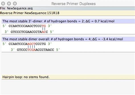 What Is The Reason For Primer Dimer Formation In A Pcr Reaction Does