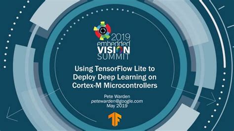 Using Tensorflow Lite To Deploy Deep Learning On Cortex M