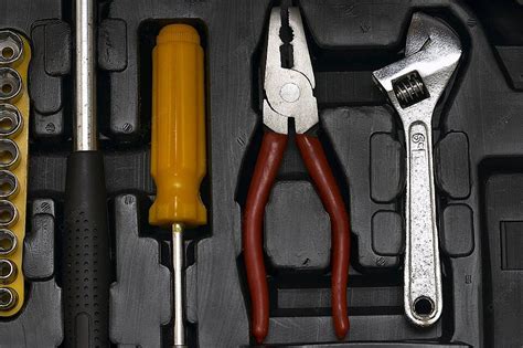 Fondo Kit De Herramientas Objeto Flanco Socket Onkey Wrench Foto E Imagen Para Descarga Gratuita