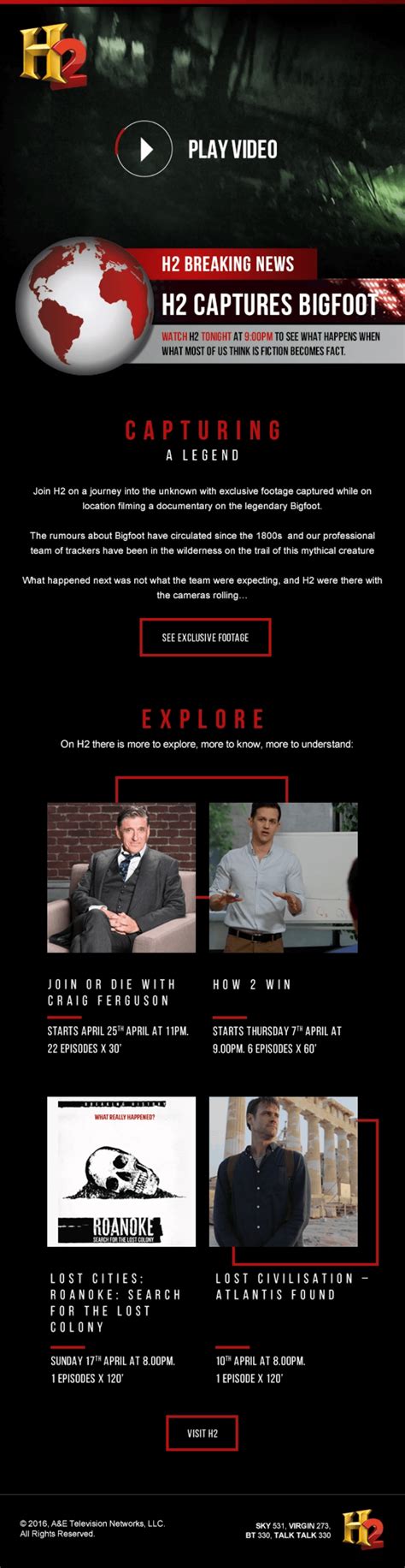 A E Networks Various Emails Xigen