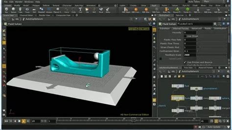 How To Work With Smoke And Liquid Effects In The Houdini Software
