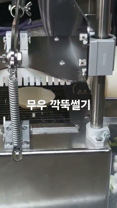 무우 사각 썰기 Youtube