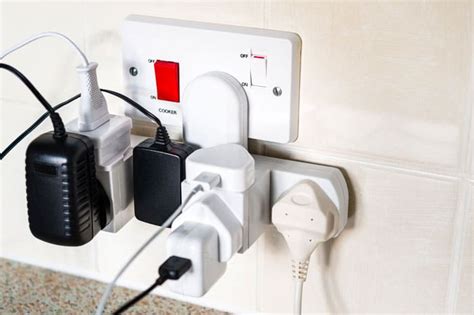 Overloading Extension Sockets MJP Electrical