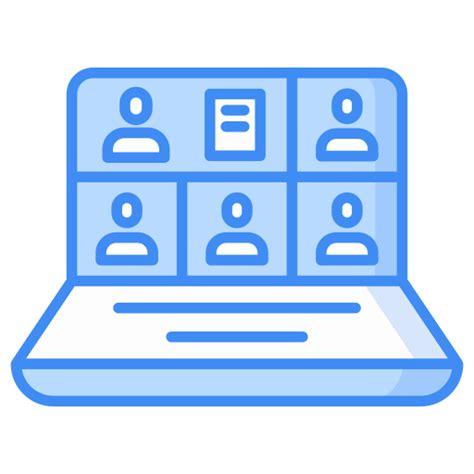 Virtual Class Generic Blue Icon