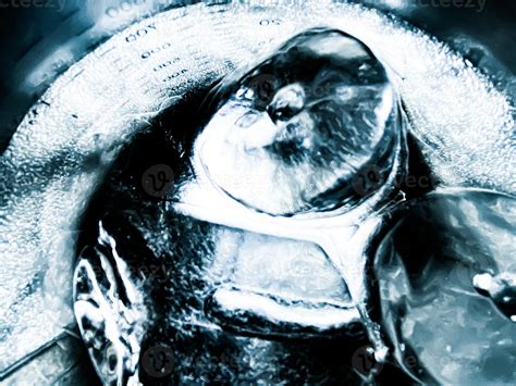 Abstract Ice Background Ice Cubes Feel Fresh On Hot Days Ice Is