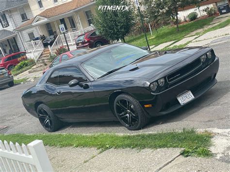 Black Dodge Challenger Rims