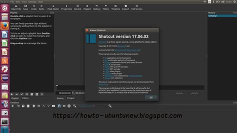How To Install Shotcut Video Editor 17 06 02 On Ubuntu 16 04 17 04