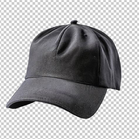Premium Psd Black Cap