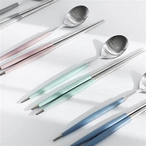 모던파스텔 수저세트 4color 감도 깊은 취향 셀렉트샵 29cm