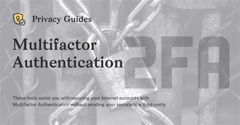 Authentification Multi Facteurs Privacy Guides