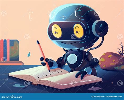 Cute Chatbot Character Isolated On White Background Vector Funny Robot Assistant Chatter Bot