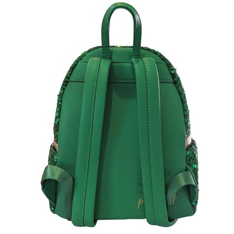 Loungefly Tinkerbell Emerald Green Sequin Mini Backpack Exclusive Circle Of Hope Boutique