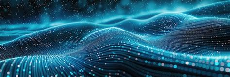 Premium Photo Abstract Network Connection Lines And Dots On Dark Background